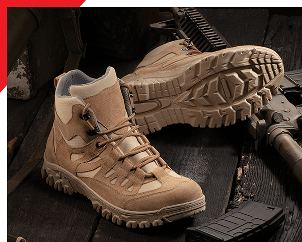 military shoes